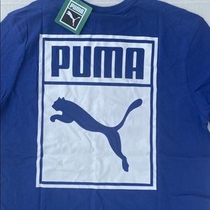 Puma | Shirts | Puma Archive Logo Box Tee | Poshmark